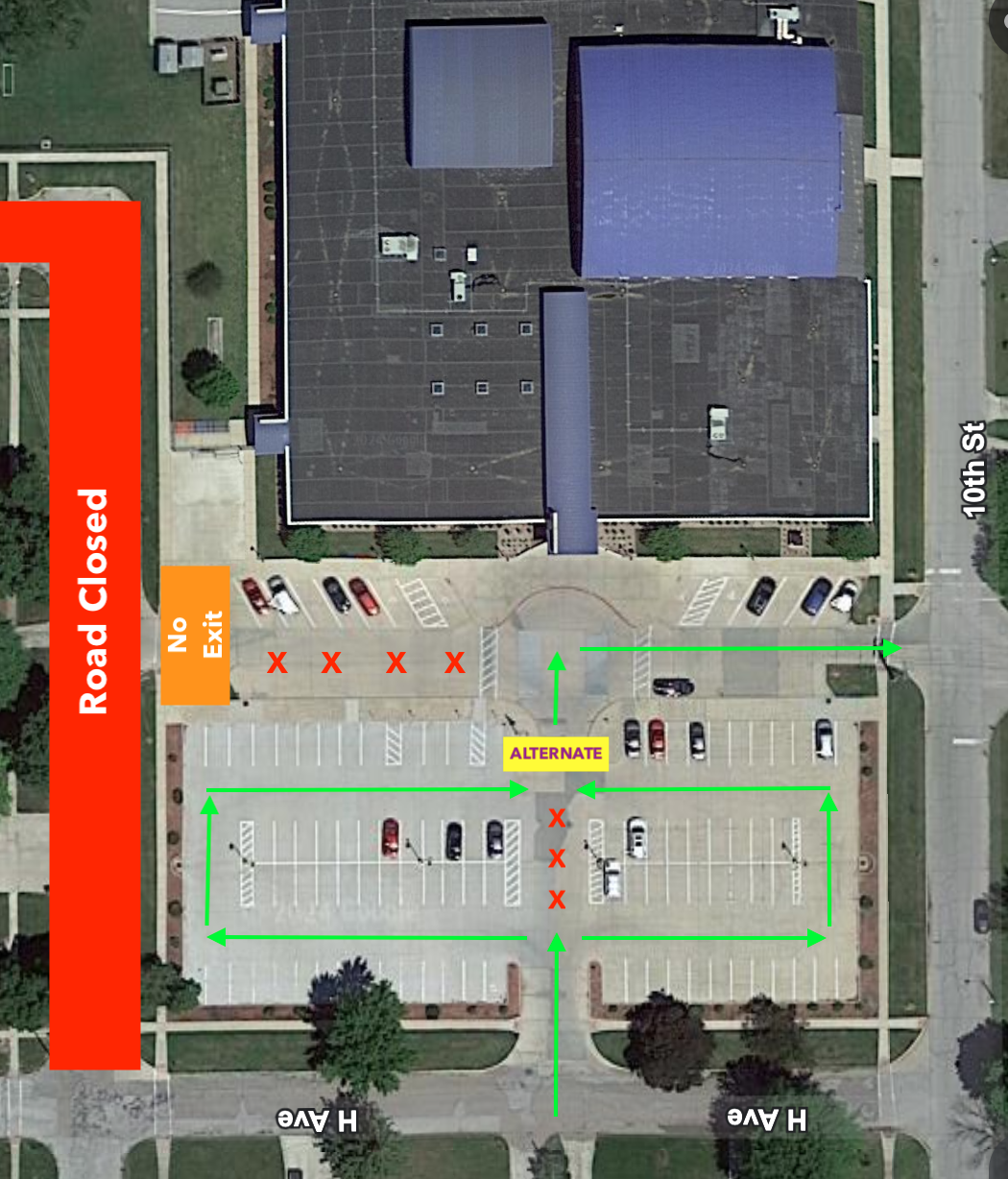Street Construction at Central Logistics